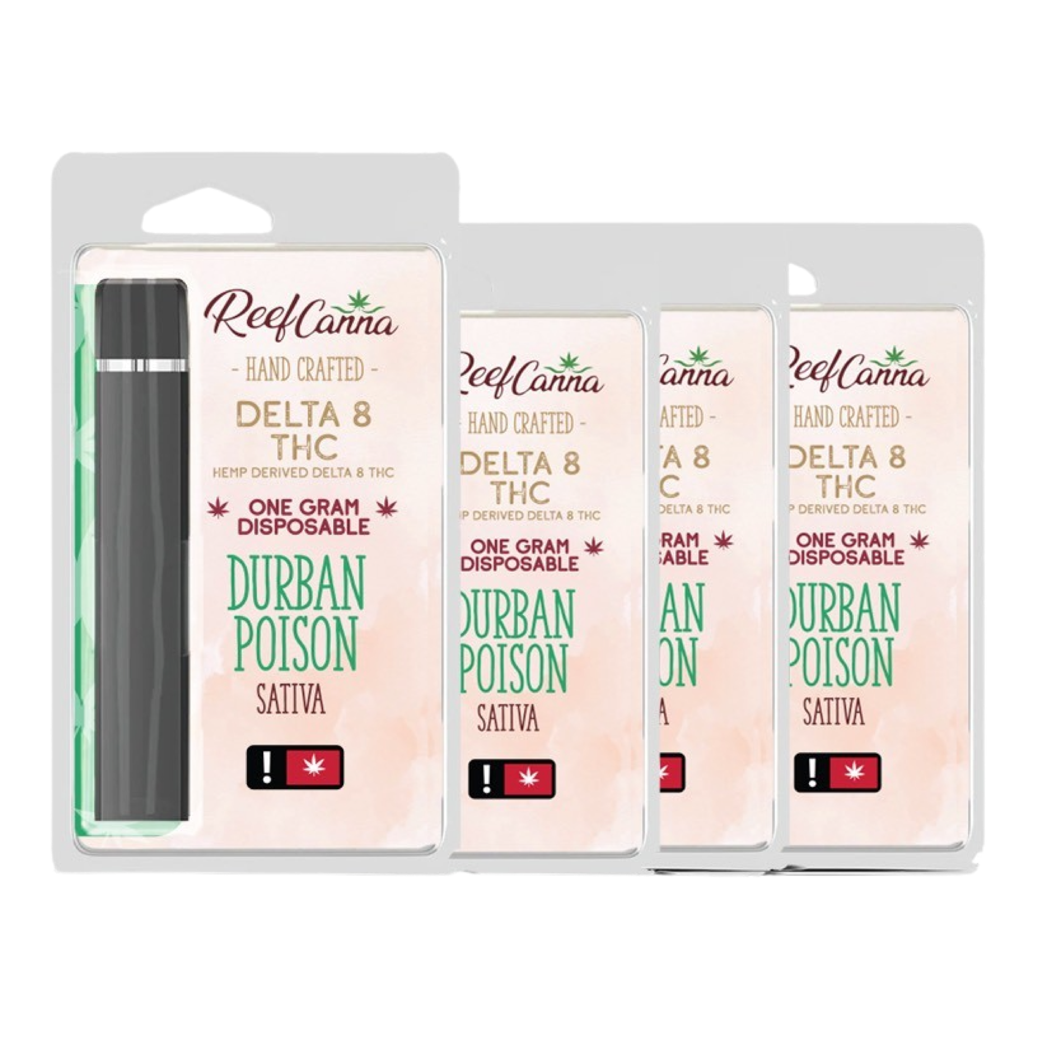 Delta-8 Disposable Vape 4 Pack - Kandy Girl