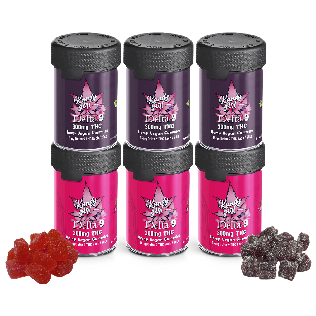 Shop Delta 9 THC Gummy Bottle Bundles at Great Prices |Kandy Girl ...